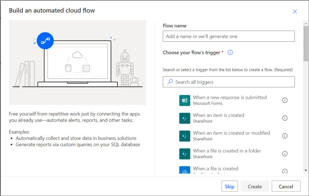D365 : Power Automate Flows – FISOFT Consulting