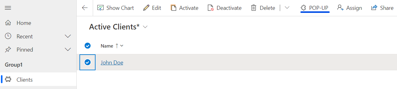 Microsoft Dynamics 365 : Pop-Up window on button click – FISOFT Consulting