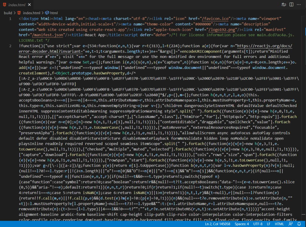 Microsoft Dynamics 365 Bundling A React Application Into A Single Html File Fisoft Consulting